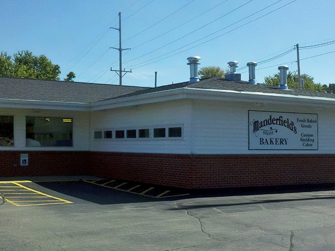 Those industrial chimneys aren't just for show - they're working overtime to create fresh-baked magic every single day.