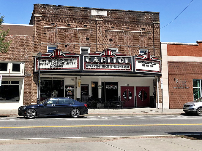 The Capitol Theatre still shows movies the way they should be seen: with vintage charm intact.