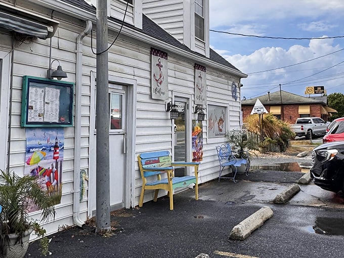Sometimes the most unassuming buildings hide the most extraordinary crab cake secrets inside.