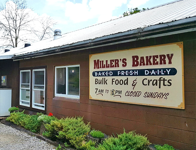 Simple signage, serious flavors: sometimes the best treasures hide in the most unassuming small-town packages.