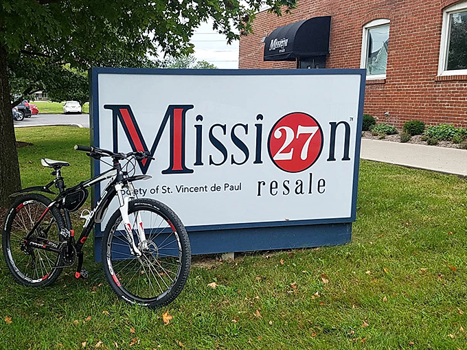 That cheerful sign promises adventure - and boy, does this place deliver on its treasure-hunting pledge.