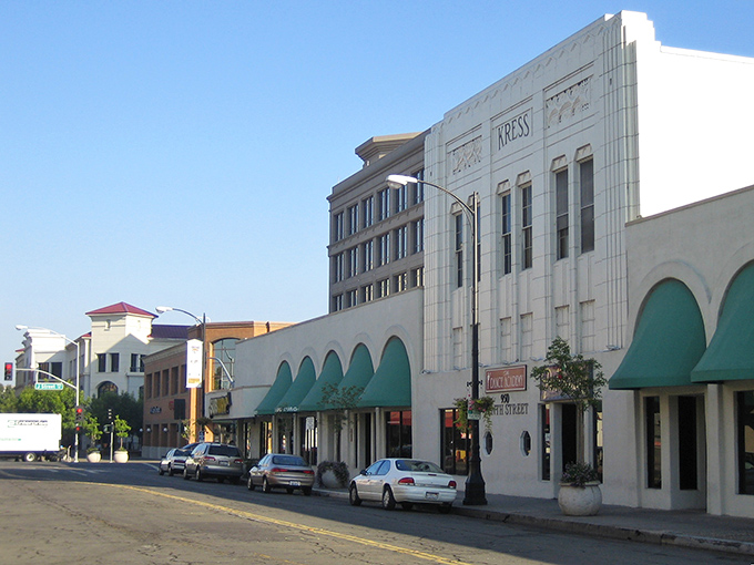 Classic downtown architecture meets modern living costs that won't require selling a kidney or two.
