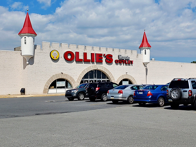 Those red turrets aren't just decorative&mdash;they're beacons for savvy shoppers seeking royal deals without the royal price tags.