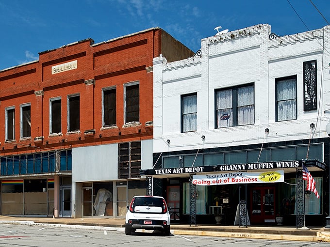 Classic storefronts line the street like old friends, each one offering its own slice of local character.