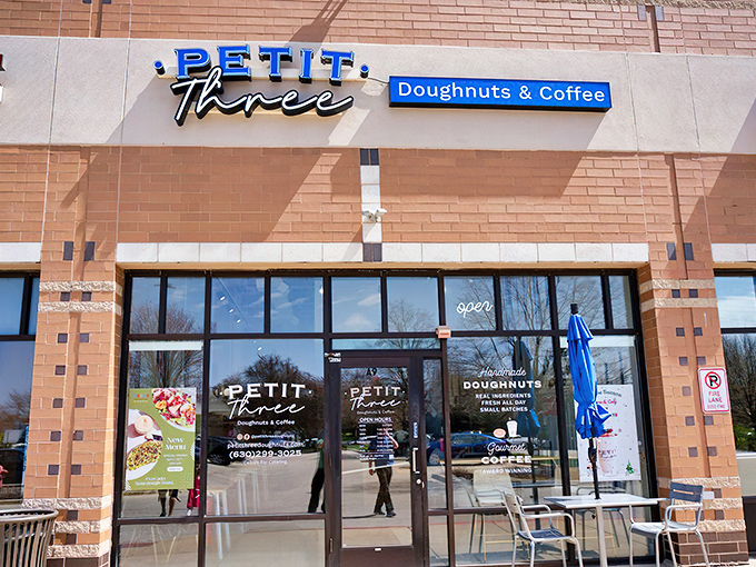 Clean lines and big windows create the perfect stage for these handcrafted circles of pure joy.