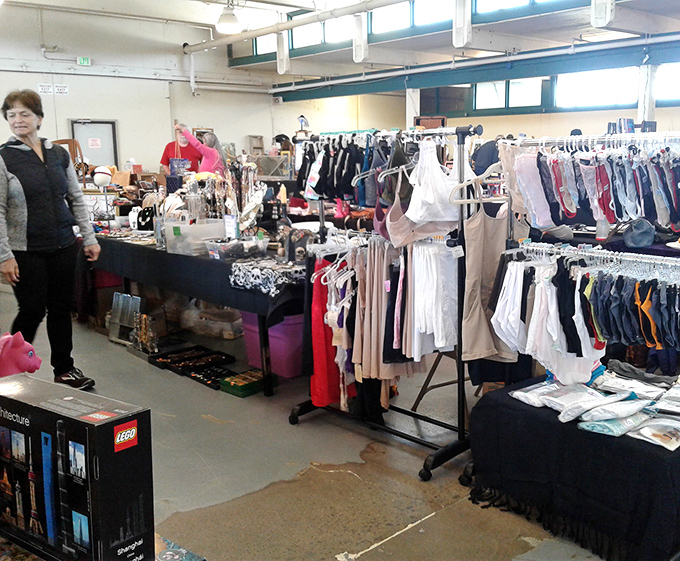 From vintage clothing to collectible curiosities, Picc-A-Dilly's indoor wonderland shields shoppers from Oregon's famous rain.