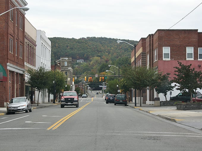 This charming street view captures Pulaski's blend of historic character and modern affordability.
