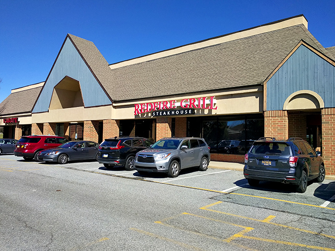When a steakhouse looks this good from outside, you know magic's happening inside.