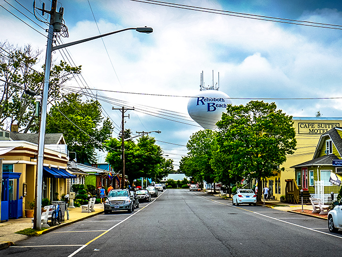 Small-town charm flows through these quiet streets where community spirit runs deeper than tourist seasons.