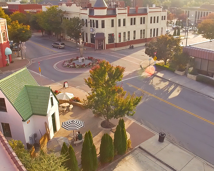 These brick facades have witnessed decades of community life, from first dates to family celebrations. 