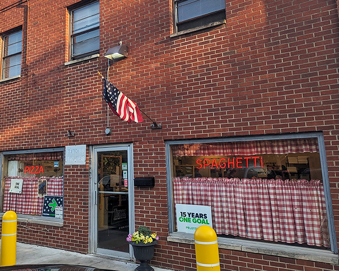 When a place flies the American flag with pride, you know they're serious about tradition.