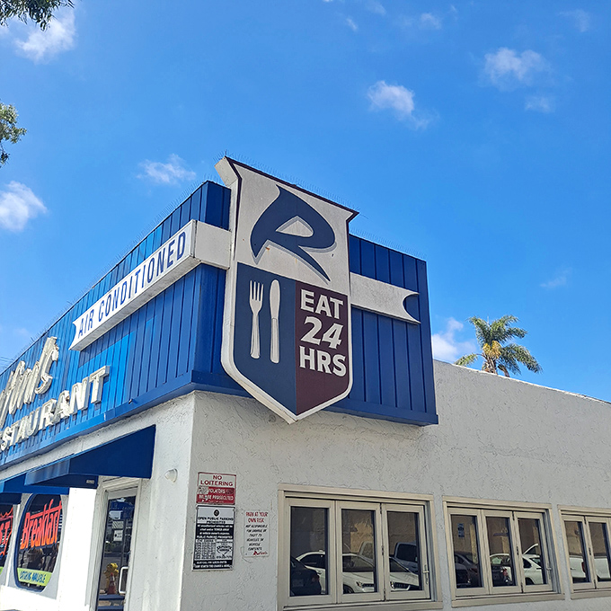 When a diner looks this inviting from the outside, you know the kitchen magic inside is worth the visit.