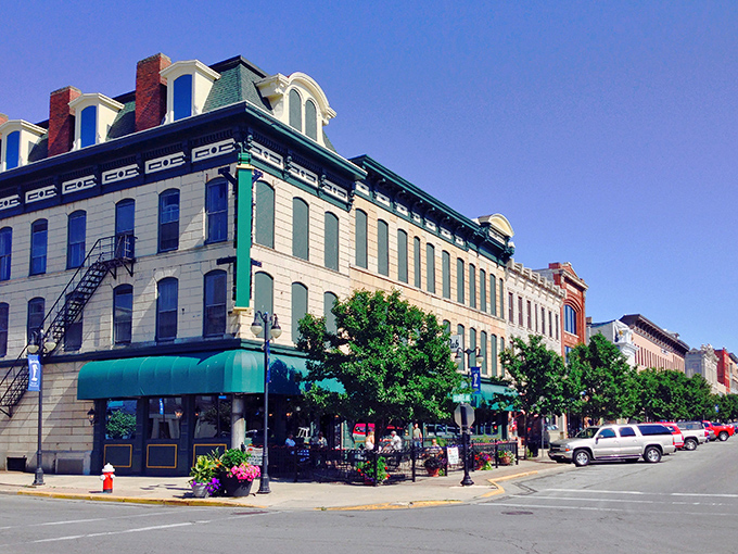 Victorian elegance lines Sandusky streets, where every building tells tales of Lake Erie's golden days.