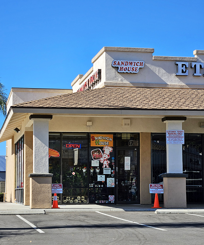 Nothing says "neighborhood favorite" quite like a storefront that's clearly seen decades of satisfied customers.