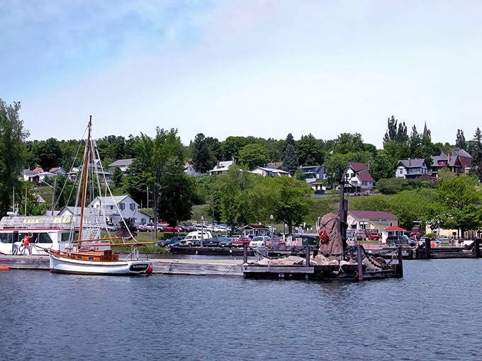 That little wooden dock in Sister Bay isn't just a marina&mdash;it's where memories are made and fishing stories grow taller.