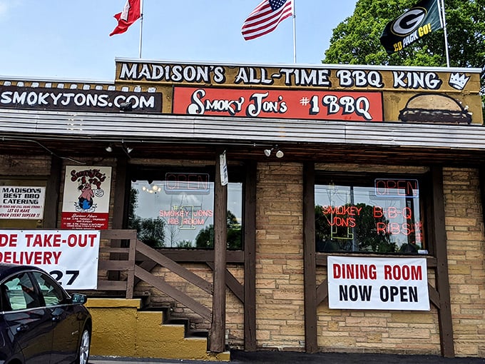 Sometimes the best treasures hide behind humble facades - this place proves great barbecue doesn't need fancy packaging.