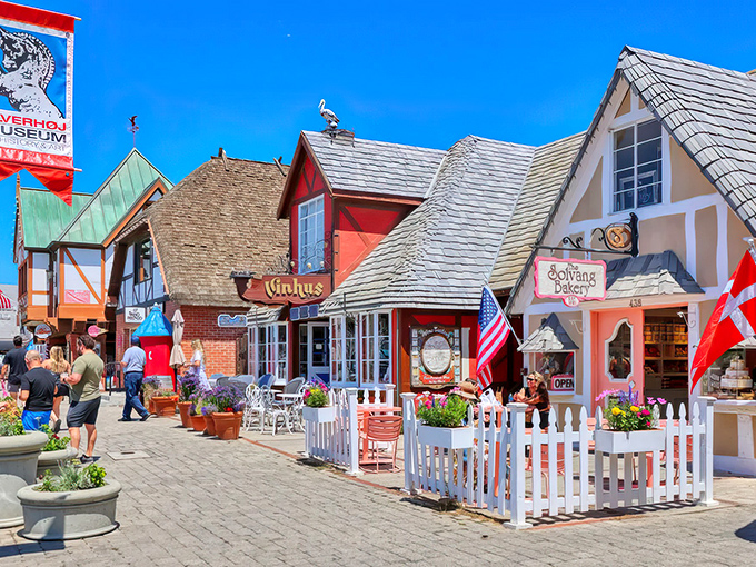 Those Danish rooftops could fool Julie Andrews into breaking into song - Solvang's storybook architecture never gets old. 