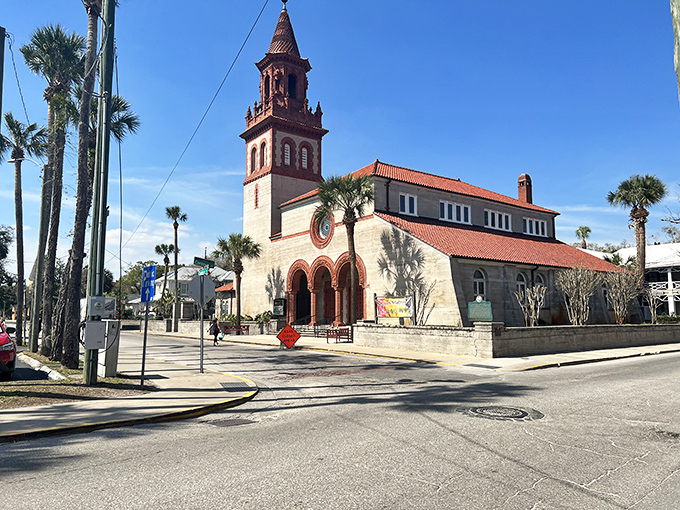 Spanish colonial architecture standing proud since before your great-great-grandparents were even a twinkle. 