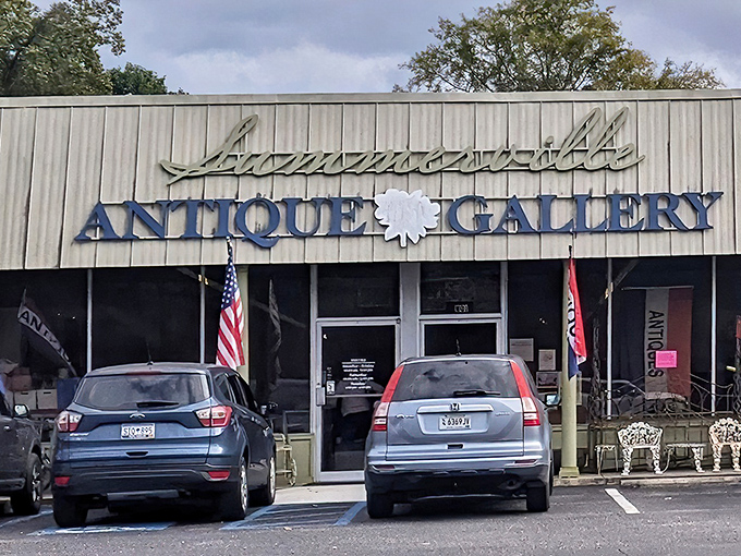 This stately storefront holds more stories than your favorite history book, just waiting to unfold.