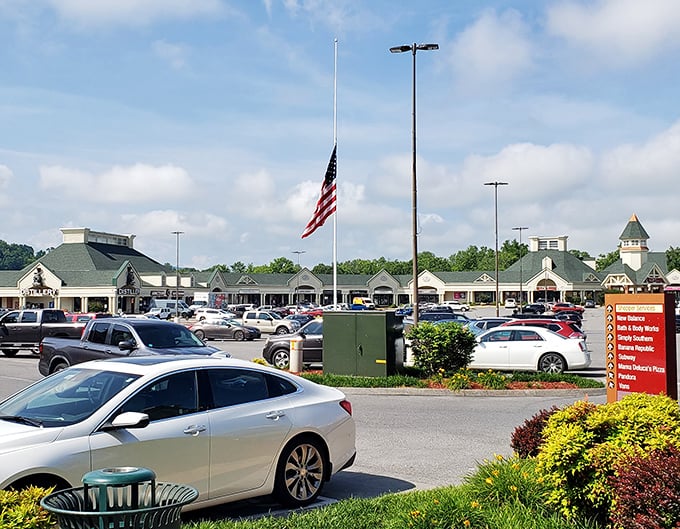 That American flag waves proudly over deals that would make even George Washington reach for his wallet.