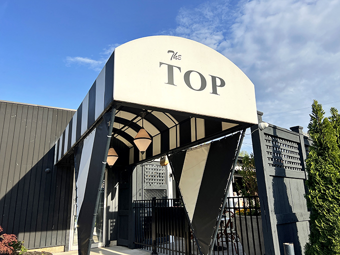 Modern architecture meets timeless steak traditions in this Columbus culinary landmark that commands attention.