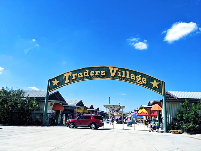 Welcome to the gateway of weekend warriors, where that entrance arch promises discoveries beyond your wildest dreams.