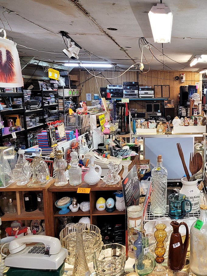 Inside Uncle John's, every aisle promises the thrill of finding something you didn't know existed.