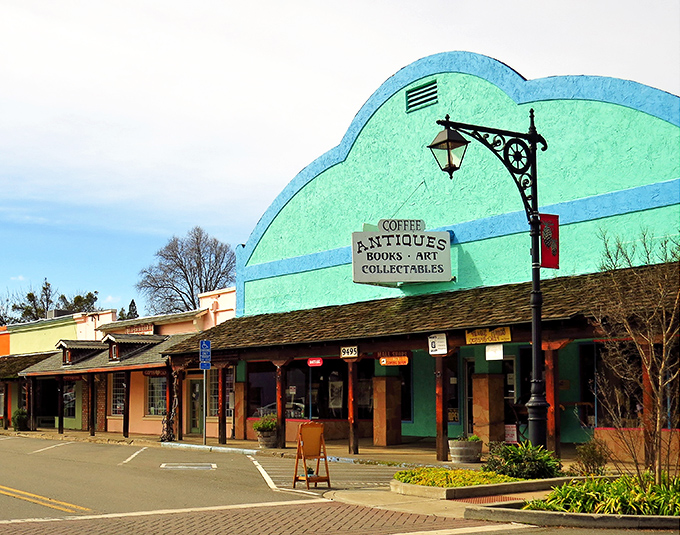 Classic California charm meets affordable living inside this antique and book collectible treasure trove.