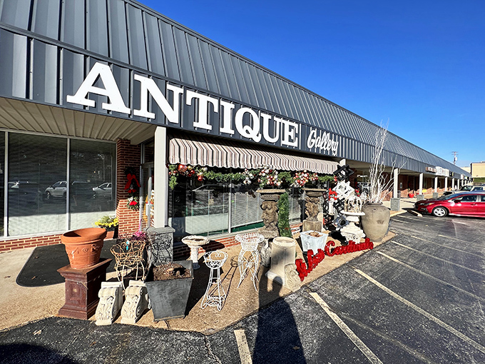 Smart shoppers know that unassuming exteriors often hide the most spectacular vintage collections waiting within.