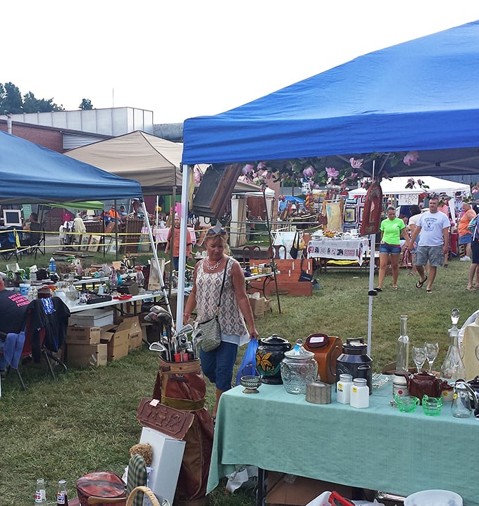 Nothing beats browsing under blue skies where every tent holds surprises that spark childhood Christmas morning excitement.