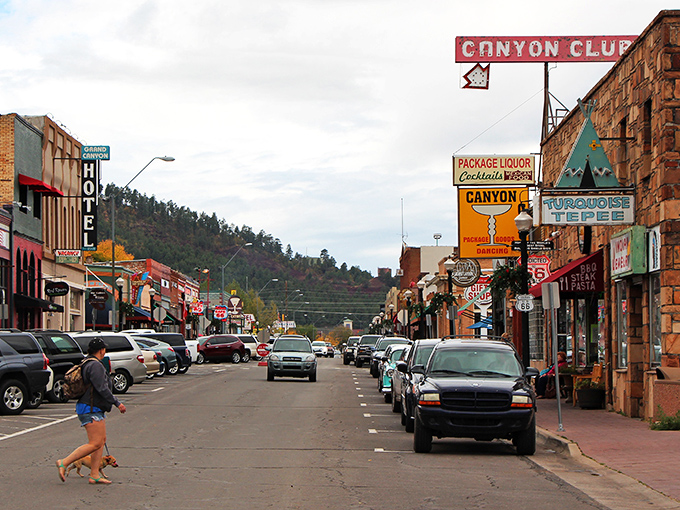 Williams' downtown stretches out like a friendly handshake between rice fields and small-town dreams. 