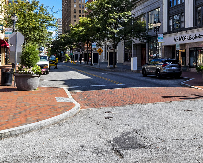 Downtown Wilmington's brick streets blend history with modern convenience in delightfully surprising ways.