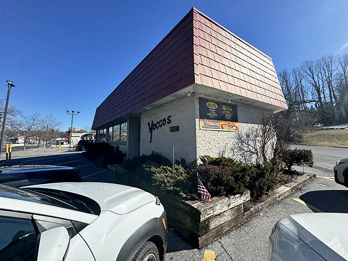 Clean lines and simple promises &ndash; proof that great hot dogs don't need fancy packaging.