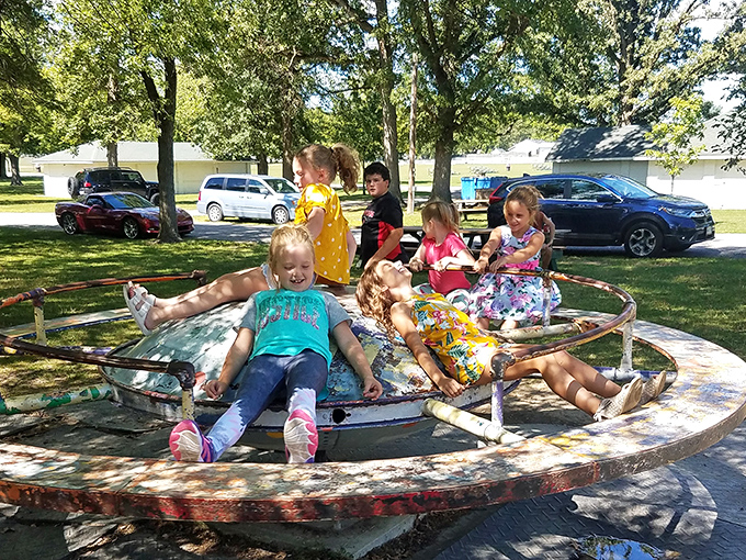 Childhood joy doesn't need expensive theme parks&mdash;just a sunny day and this charming boat playground where memories are made for free.