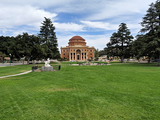Atascadero's City Hall looks like it wandered off from a European capital and decided the Central Coast weather was too good to leave.