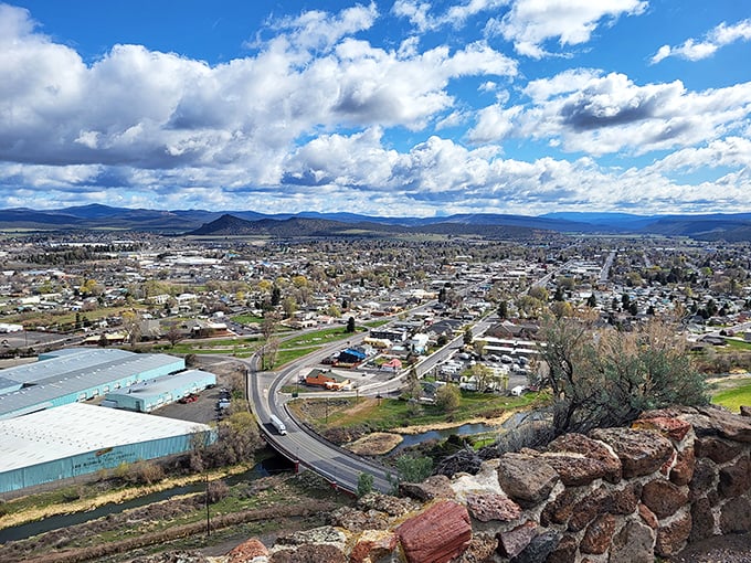 Mountain vistas frame this small town where neighbors still know each other's names.
