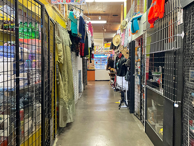 Narrow pathways lined with merchandise create a delightful maze where getting lost isn't a problem&mdash;it's the entire point of the experience.