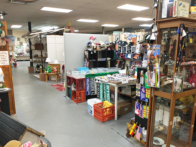 Aisles that stretch into infinity, each turn promising something you didn't know you needed until this very moment.