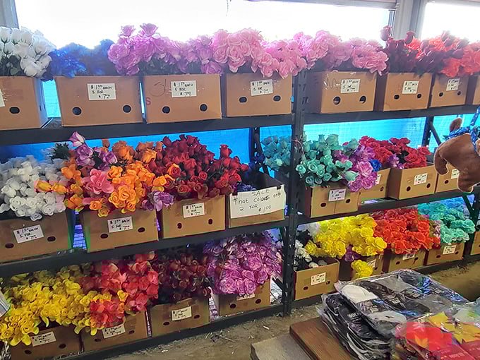 Eternal blooms in every hue imaginable. No watering required for these colorful artificial flowers that bring perpetual spring to any home.