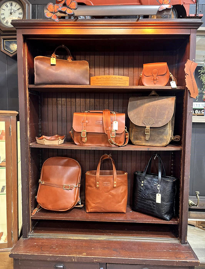 Leather bags with the kind of patina you can't fake&mdash;each scratch and darkened edge represents someone's journey through life.