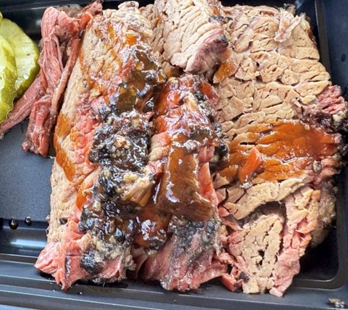 Behold the holy grail of barbecue &ndash; brisket with that perfect pink smoke ring and bark that makes meat lovers weak at the knees.