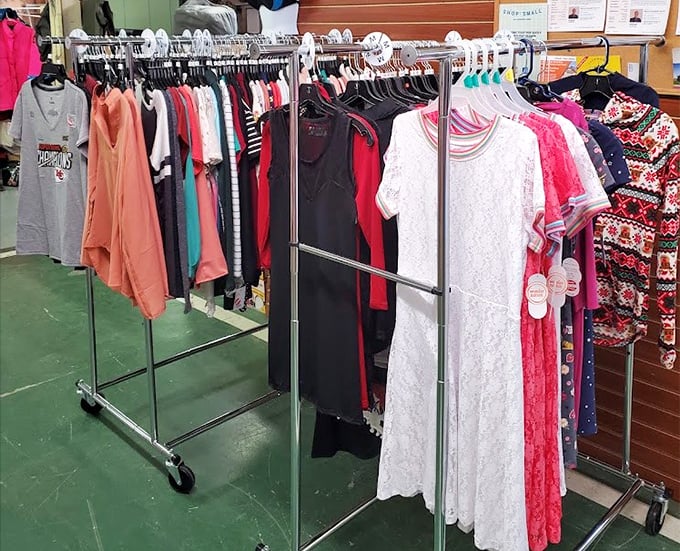 Fashion archaeology at its finest. Each rack tells a different story&mdash;from last season's trends to vintage gems waiting for their second act on a new stage.