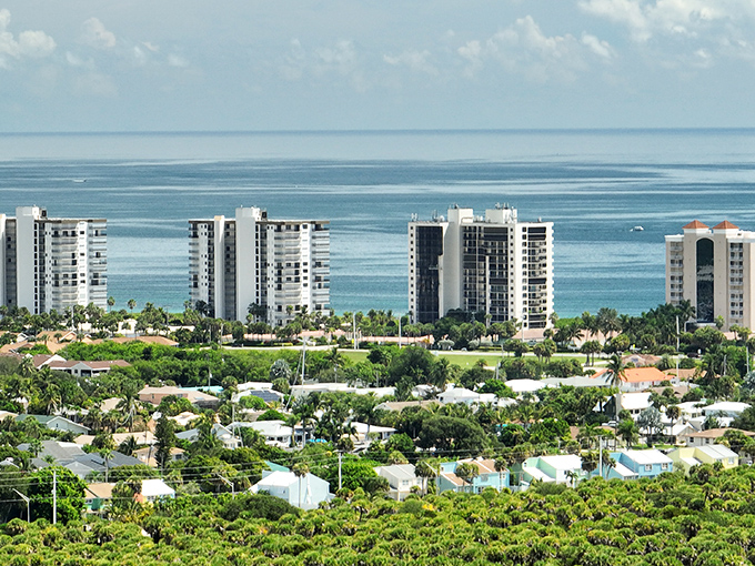 Coastal living with a side of paradise. Fort Pierce's skyline reminds us that sometimes the best high-rises are the ones that don't block everyone else's view.