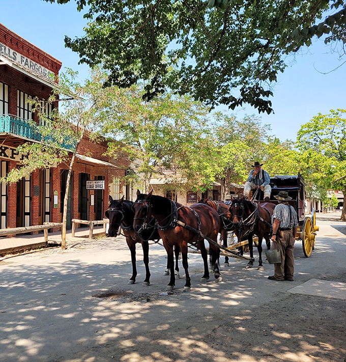 Horse-drawn stagecoaches aren't just photo ops here&mdash;they're working time machines that clip-clop through town just as they did during the Gold Rush heyday.