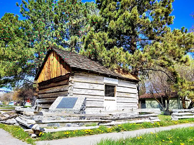 History you can touch! This preserved log cabin trading post reminds us that Amazon Prime wasn't always the go-to shopping experience.