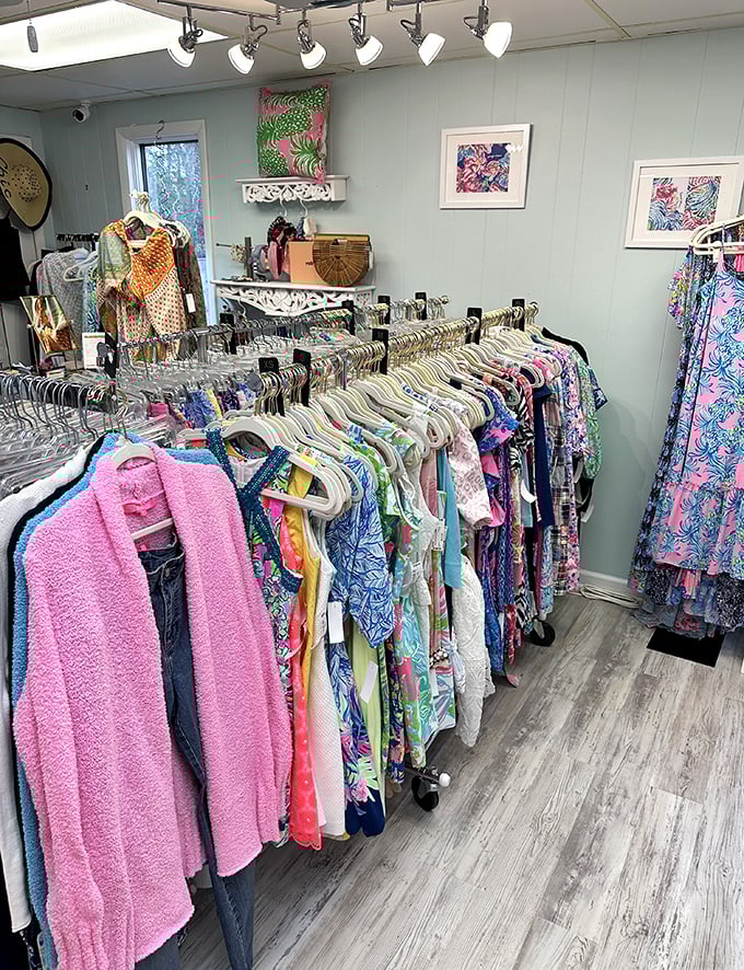 A rainbow of designer dresses that would make even the pickiest fashionista do a happy dance.