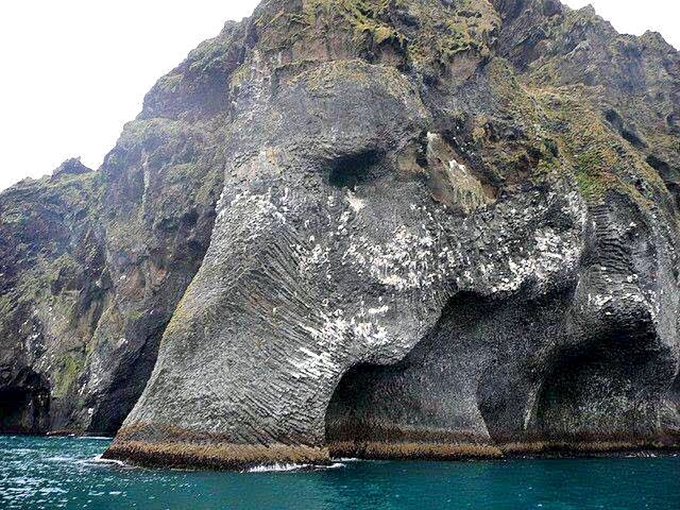 Not your average rock formation! This natural elephant sculpture looks ready to take a dip, proving Mother Nature might have been the original Michelangelo.