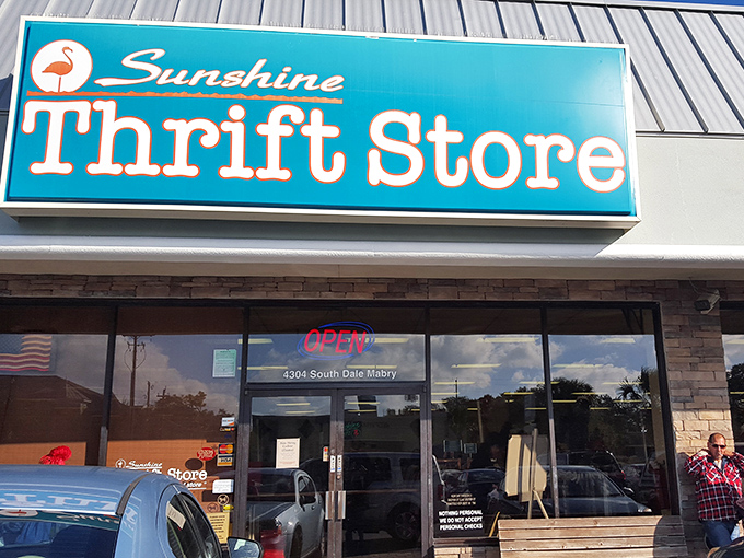 That iconic flamingo logo isn't just cute—it's your signal that wallet-friendly wonders await behind those unassuming glass doors.