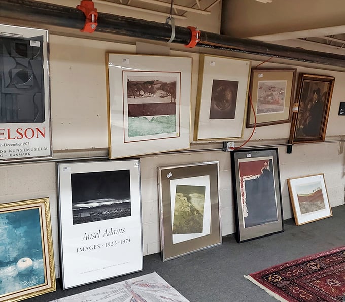 From Ansel Adams to forgotten masterpieces, the art section is where blank walls find their soulmates.