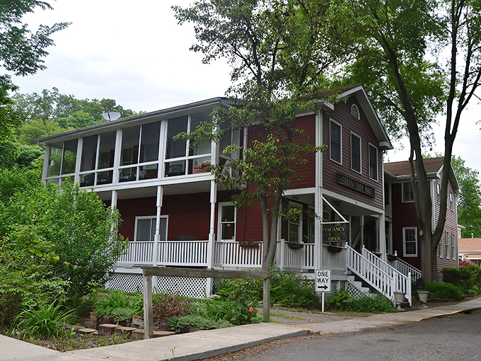 The Green Tree Inn offers more than just a bed for the night &ndash; it's a time machine disguised as a charming B&B with a porch that practically demands you sit a spell.